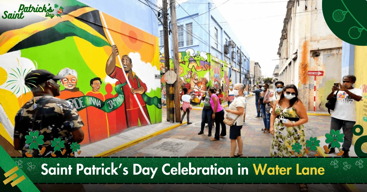 Saint Patrick’s Day Celebration In Water Lane 2024 ☘️